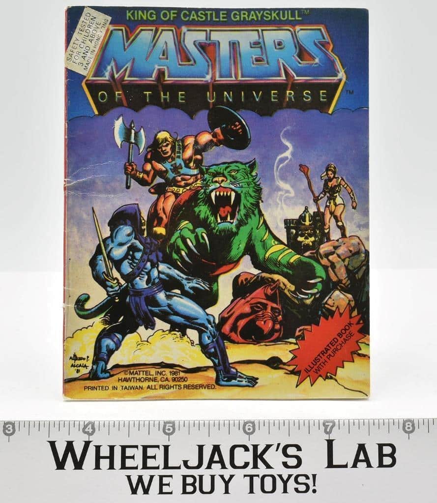 King of Castle Grayskull Mini Comic 1981 He-Man Masters of the Universe ...