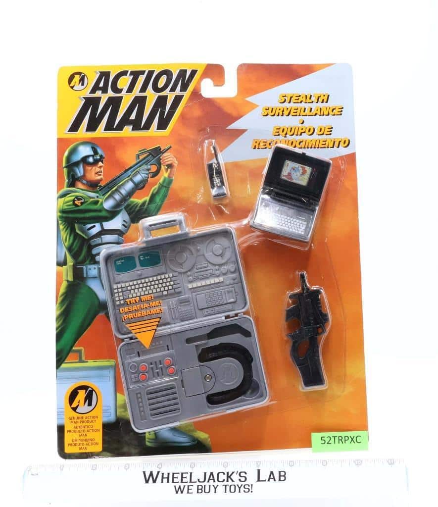 Stealth Surveillance Action Man 1994 Hasbro NEW MOSC - Wheeljack's Lab