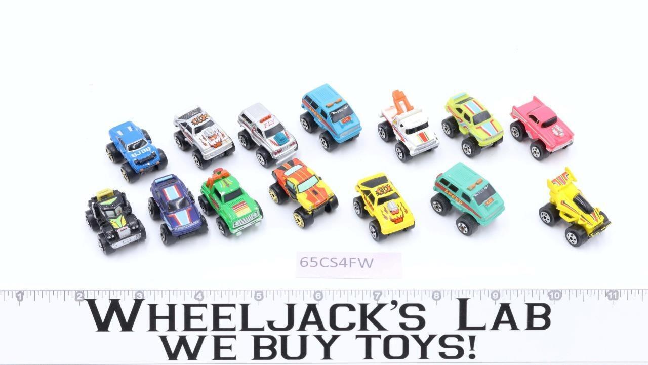Lot of 14 Monster Trucks 1988-89 Vintage Galoob Micro Machines ...