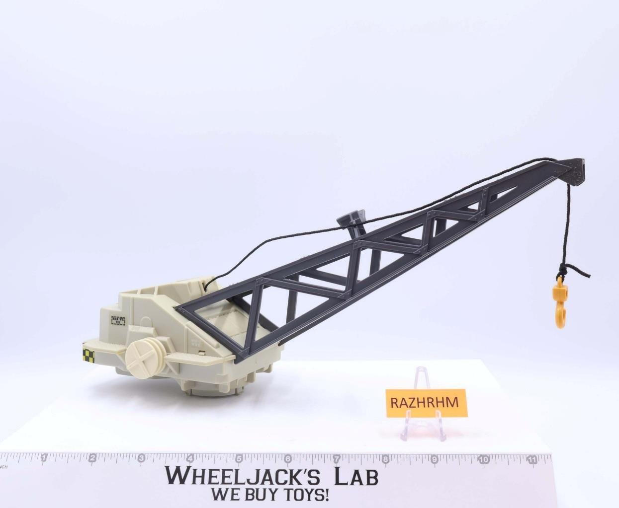 USS Flagg Aircraft Carrier Crane Derrick With Hook & Rope 1985 GI Joe ...