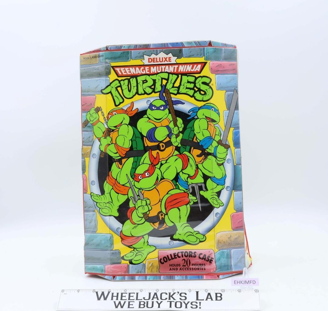 Deluxe Collectors Carry Case W/Trays TMNT Teenage Mutant Ninja Turtles ...