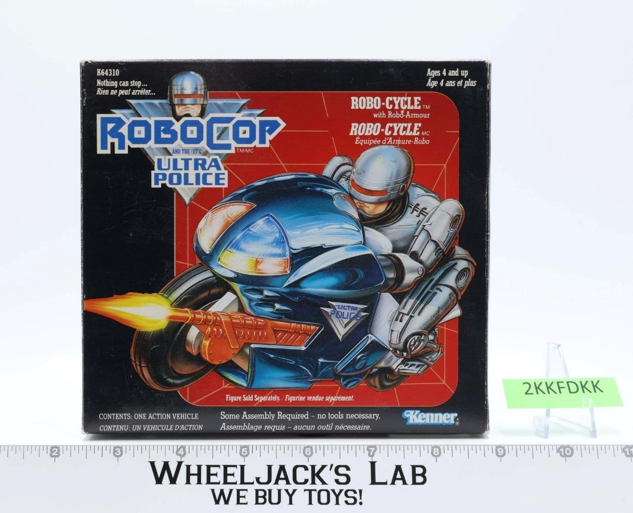 Robo Cycle Motorcycle Robo Cop Ultra Police 1988 Kenner Action Figure ...