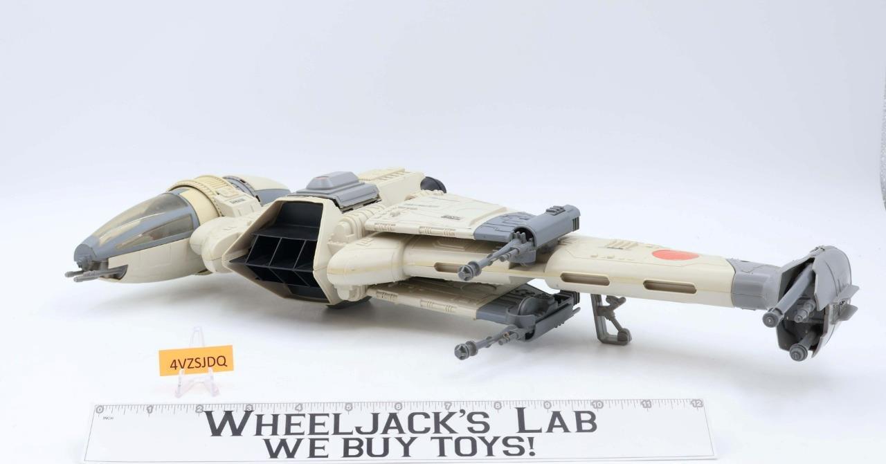 B-Wing Fighter 100% Complete Star Wars ROTJ 1984 Kenner Action Figure ...