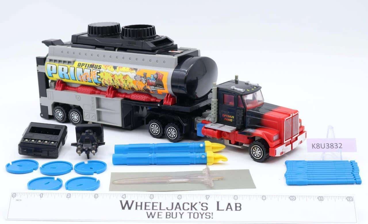 Optimus Prime Laser Prime 100% Complete 1994 G2 Transformers Vintage ...