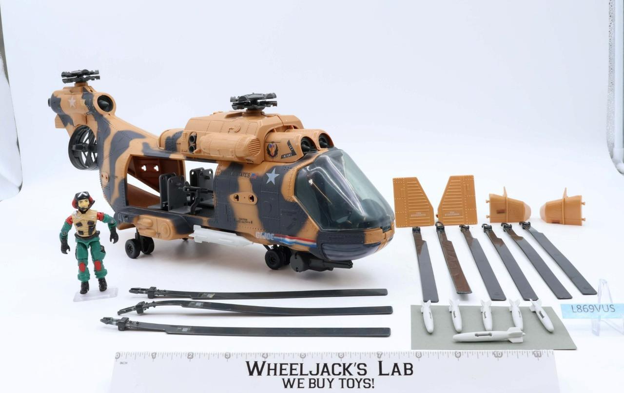 Tomahawk W/ Lift-ticket 100% Complete G.I. Joe Hasbro 1986 Action ...