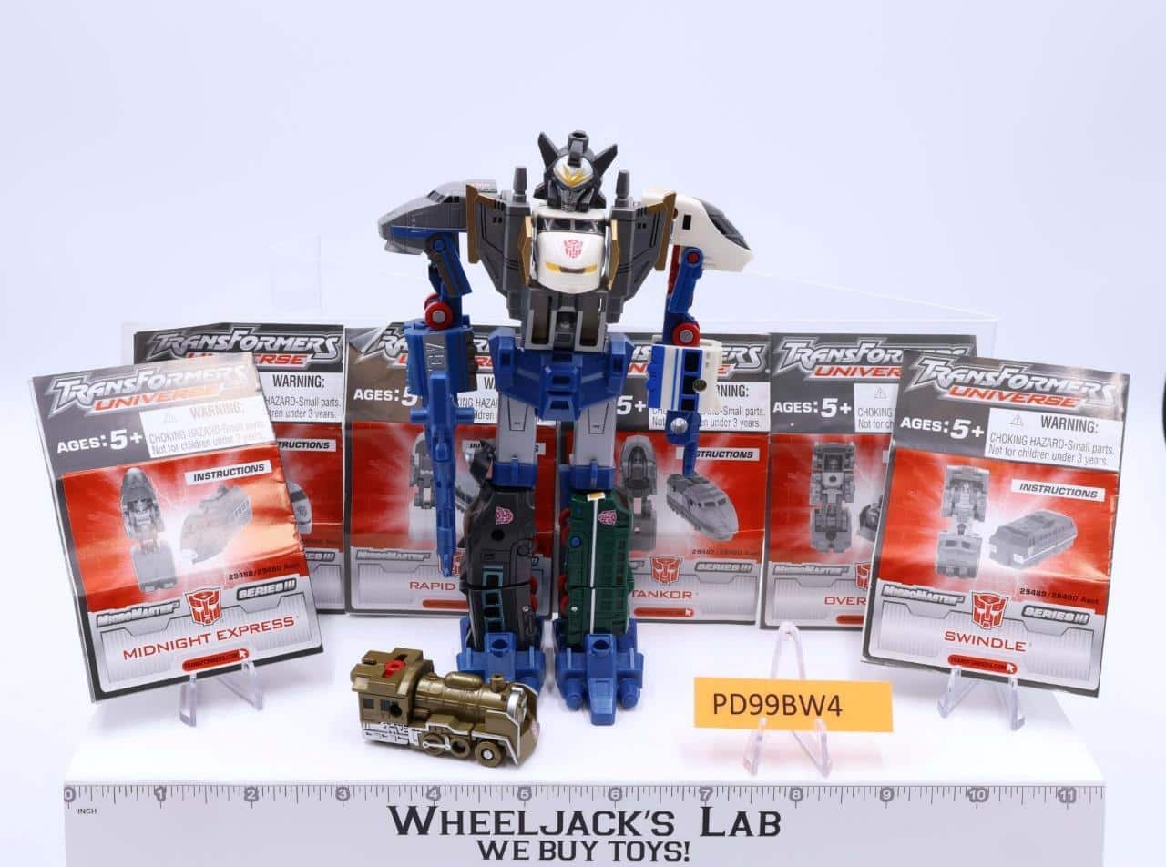 Rail Racer 100% Complete Transformers Universe Micromaster 2004 Hasbro ...