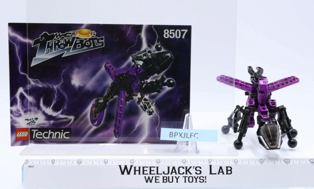 Electro Purple Lego Technic Throwbots #8507 Action Figure 1999 w ...