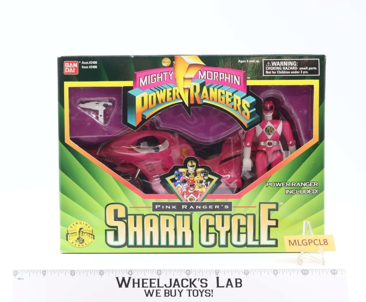 Pink Ranger Shark Cycle Mighty Morphin Power Rangers 1995 Bandai NEW ...