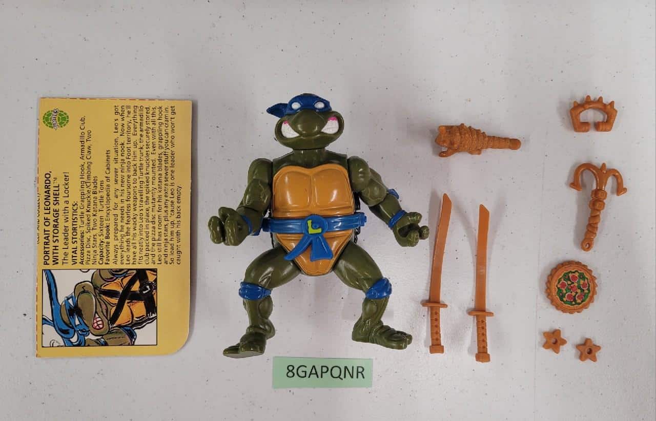 Leonardo Storage Shell HARD HEAD Teenage Mutant Ninja Turtles 1988 ...