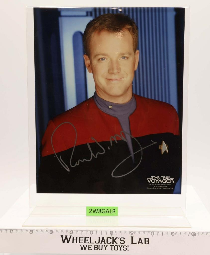 Tom Paris Star Trek Voyager Robert Duncan McNeil AUTOGRAPHED 8x10 ...