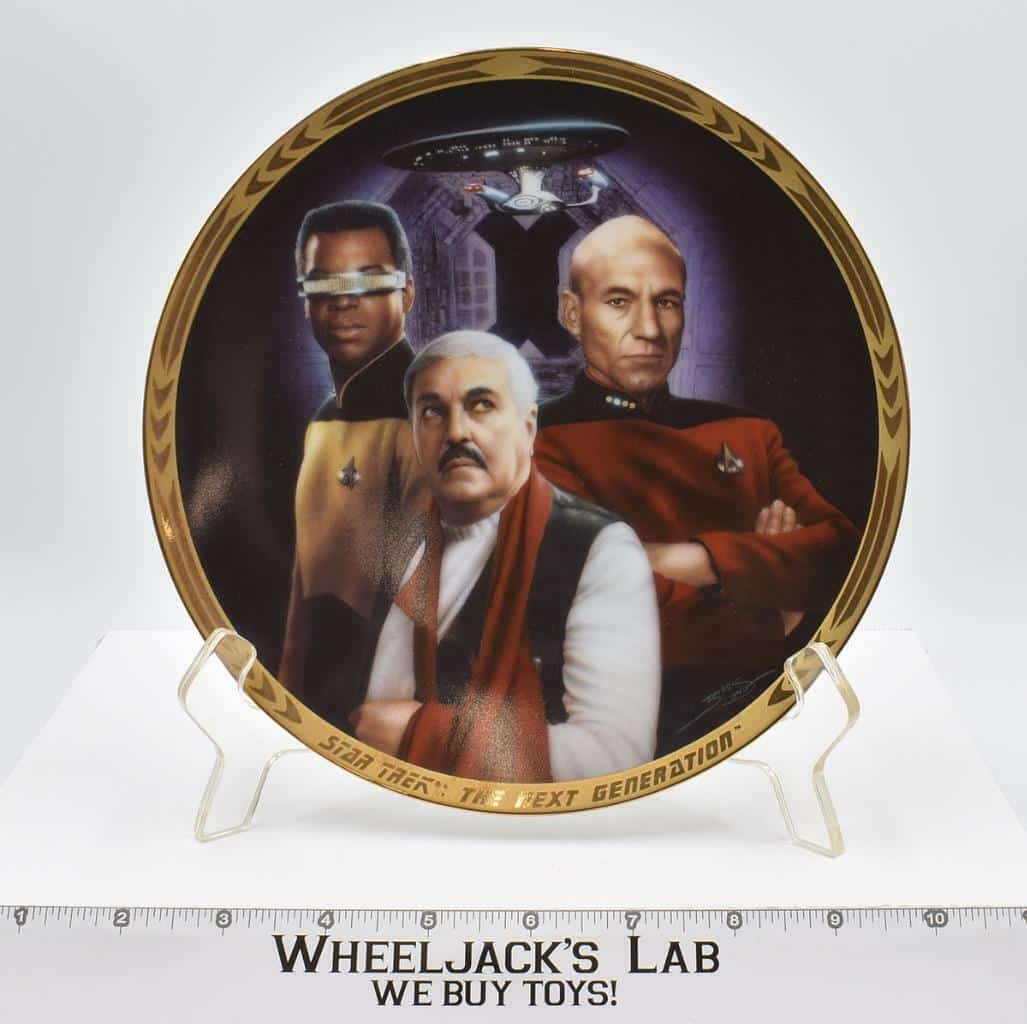 Relics Plate Star Trek: The Next Generation Episodes 1994 Hamilton ...