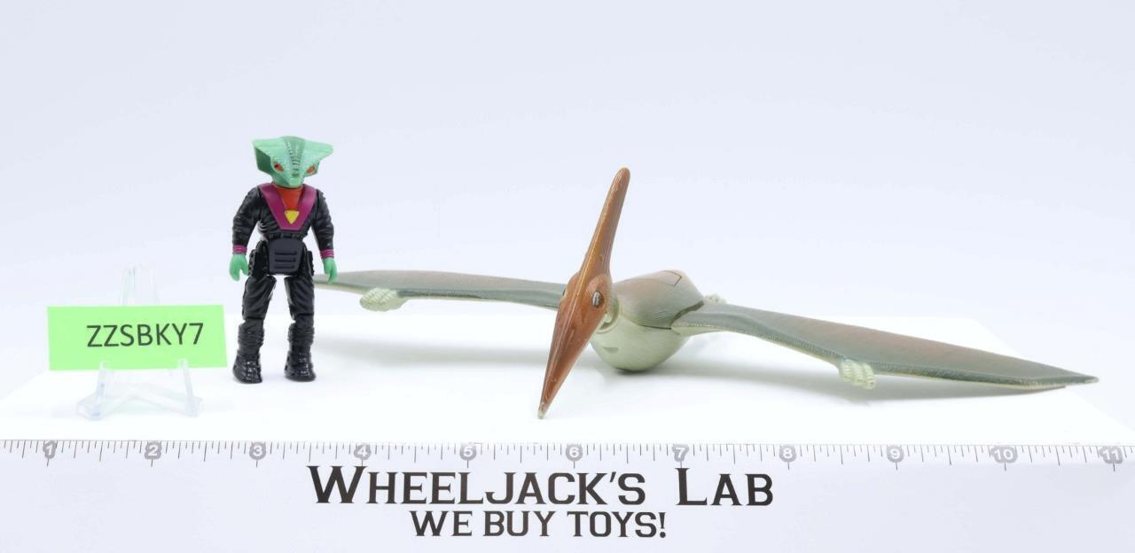 Pteranodon W/ Rasp Dino Riders 1989 Tyco Toys Vintage Action Figure ...