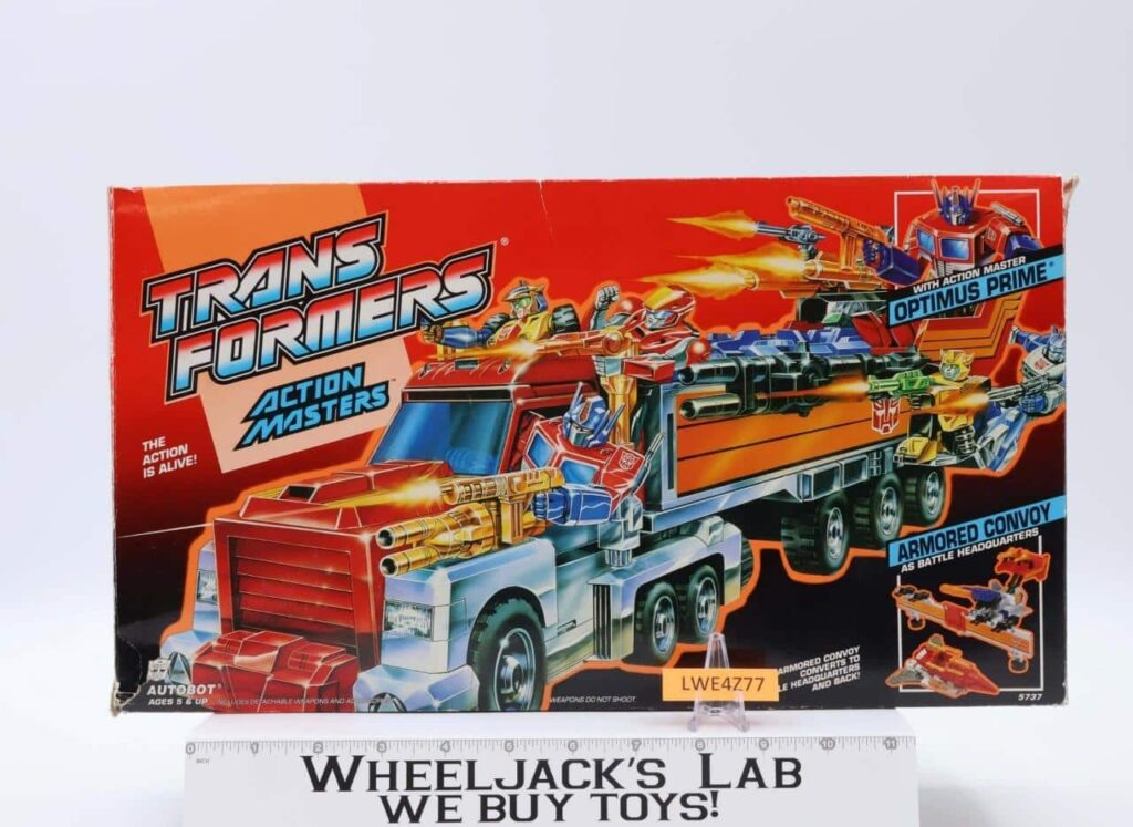Optimus Prime Armored Convoy Action Masters 100% Complete W/Box G1 ...