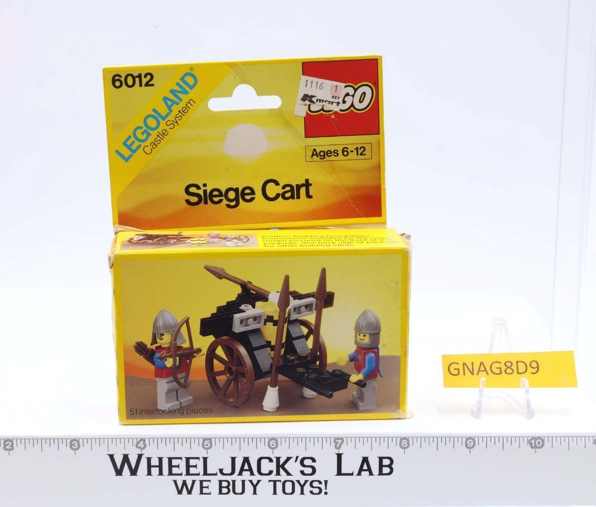 #6012 Siege Cart Lego 1986 Knight's Castle Legoland - Wheeljack's Lab