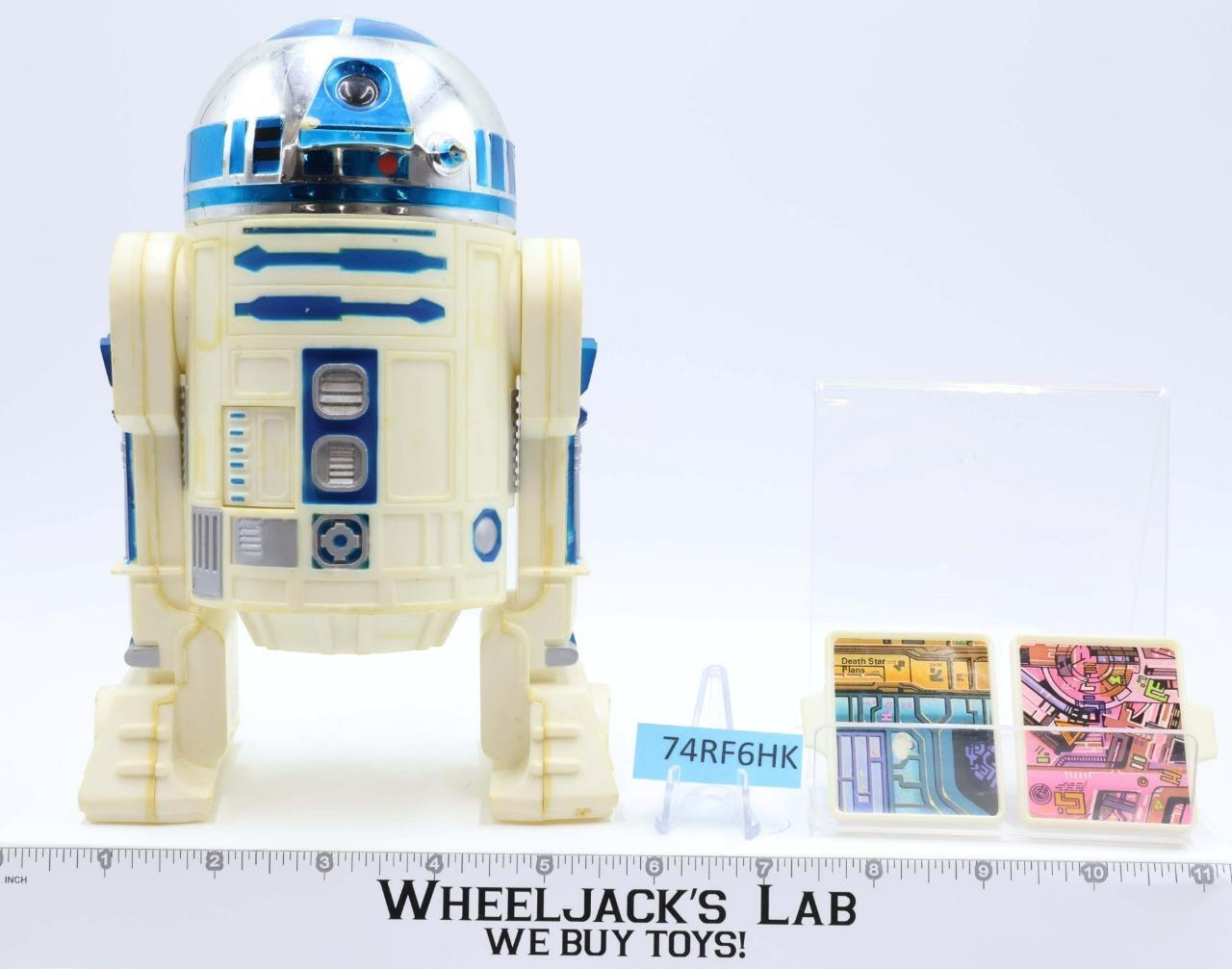 R2-D2 Death Star Plans 100% Complete Star Wars 1978 Vintage Kenner 8 ...