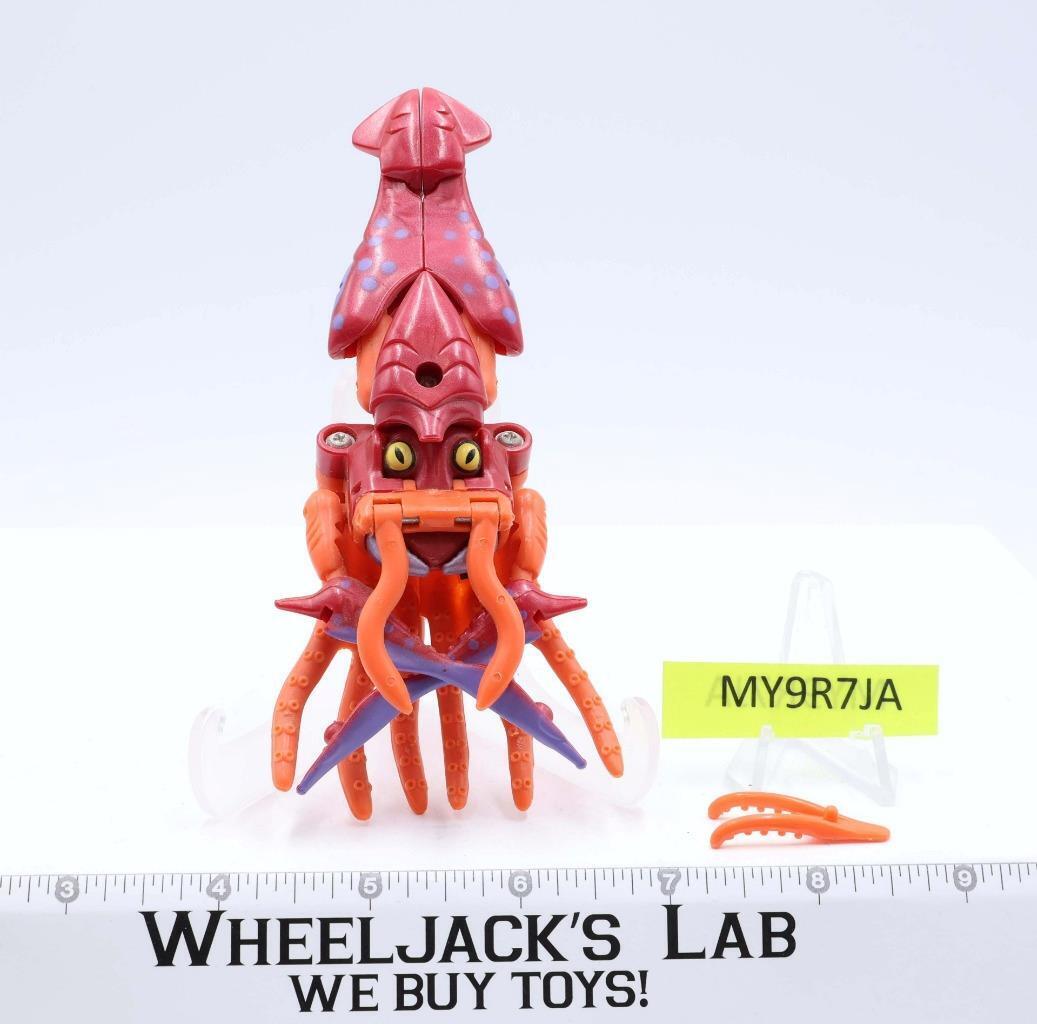 Claw Jaw Squid 100% Complete Transformers Beast Wars 1996 Hasbro Action ...