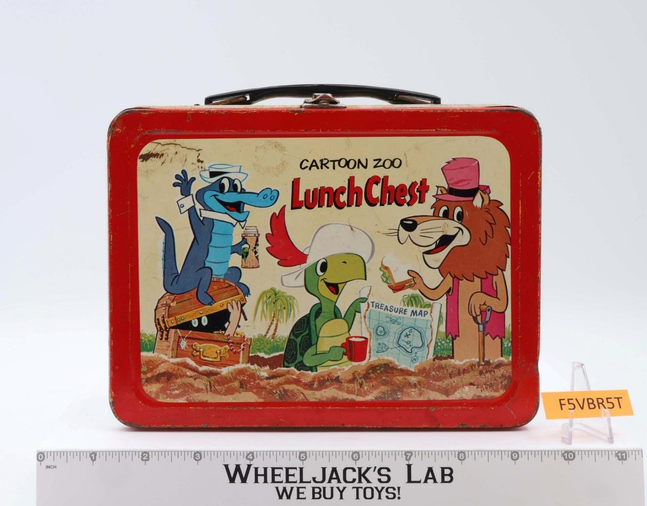 Cartoon Zoo Hannah Barbera 1962 Metal Lunchbox - Wheeljack's Lab