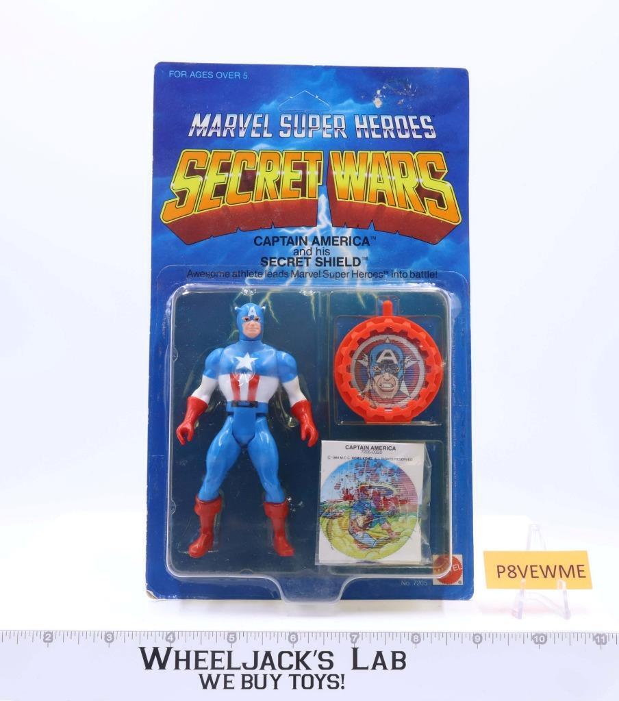 Captain America Secret Wars 1984 Mattel Vintage Action Figure NEW MOSC ...