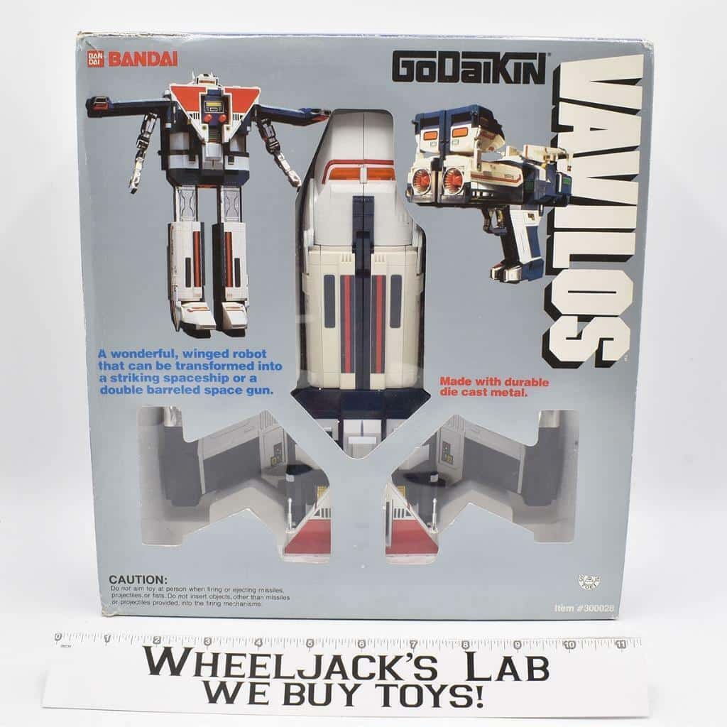 Vavilos MINTY W NICE Box 100% Complete Godaikin 1984 Bandai Popy ...
