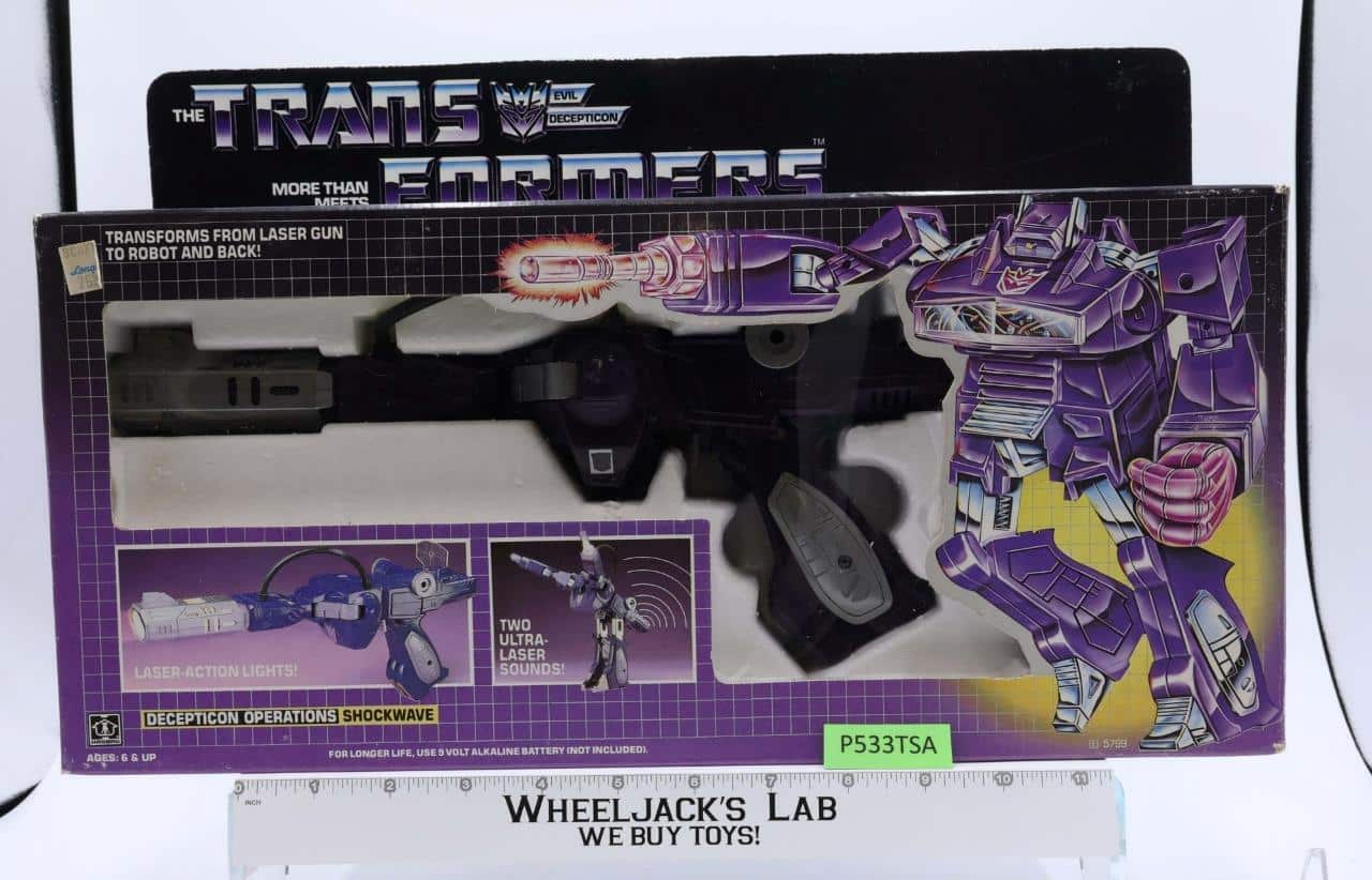 Shockwave 100% Complete W NICE BOX & FIGURE Vintage Hasbro G1 ...