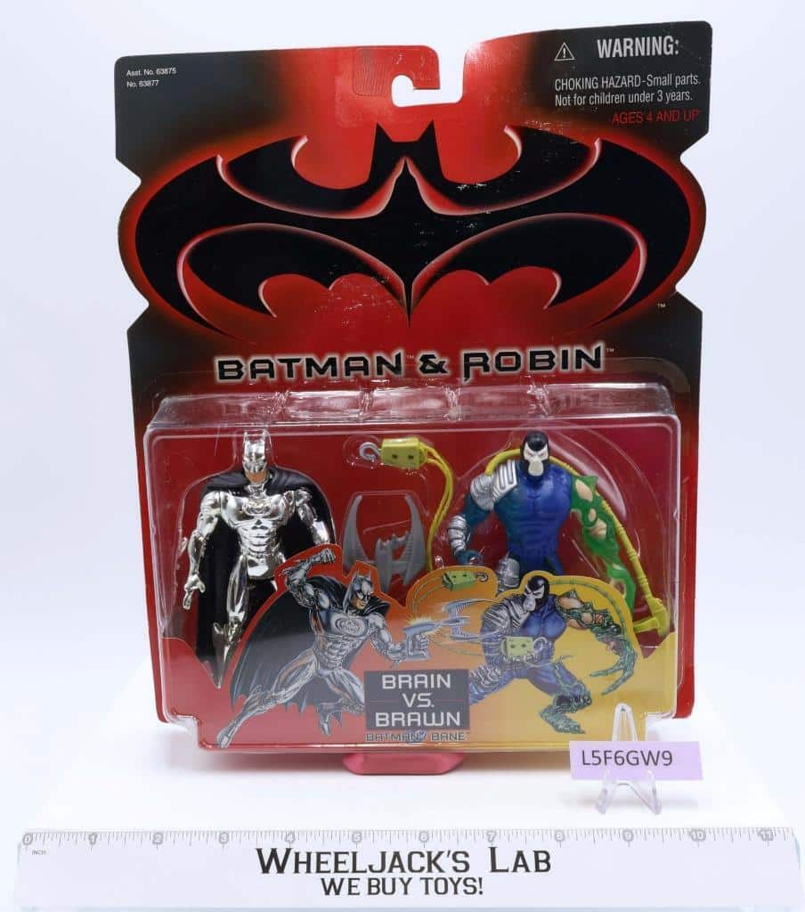 Brain vs. Brawn MOSC Batman & Robin Kenner 1997 - Wheeljack's Lab