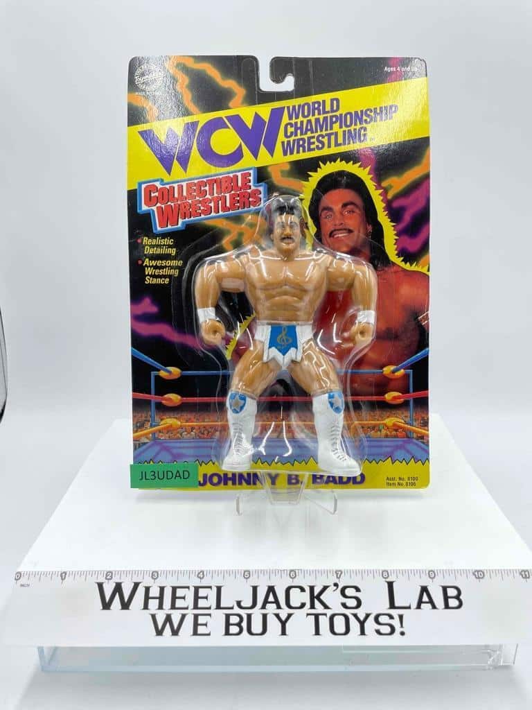 Johnny B. Badd WCW Collectible Wrestlers MOSC The Original Toymakers ...