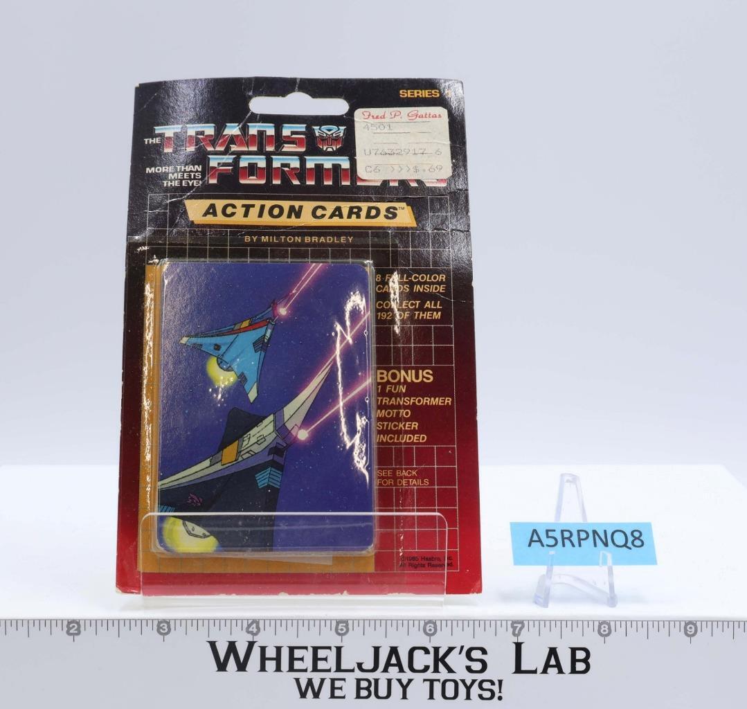 Action Cards G1 Transformers 1985 Hasbro Milton Bradley NEW SEALED ...