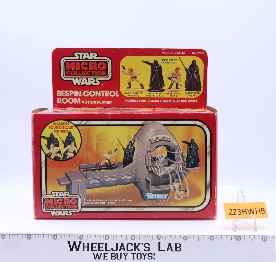 Bespin Control Room 100% Complete MICRO COLLECTION Star Wars 1982 ...