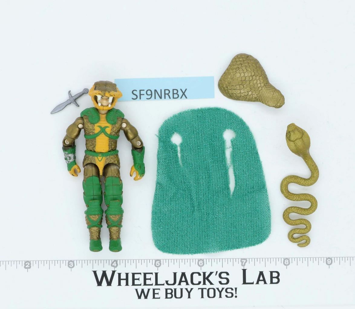 Serpentor V1 100% Complete G.I. Joe 1986 Hasbro Vintage Action Figure ...