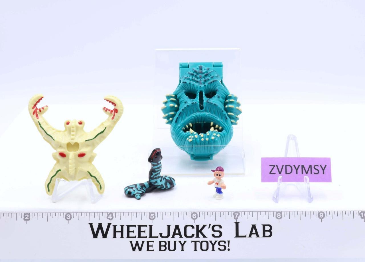 Sea Squirm Complete Horror Heads Mighty Max 1992 Bluebird Toys Action ...