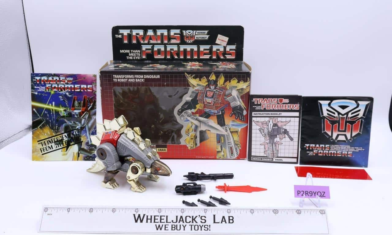 Snarl NICE FIGURE Complete 1985 Vintage Hasbro Action Figure G1 ...