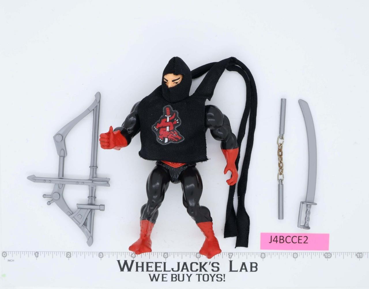 Ninjor 100% Complete 1987 He-Man Masters of the Universe MOTU Mattel ...