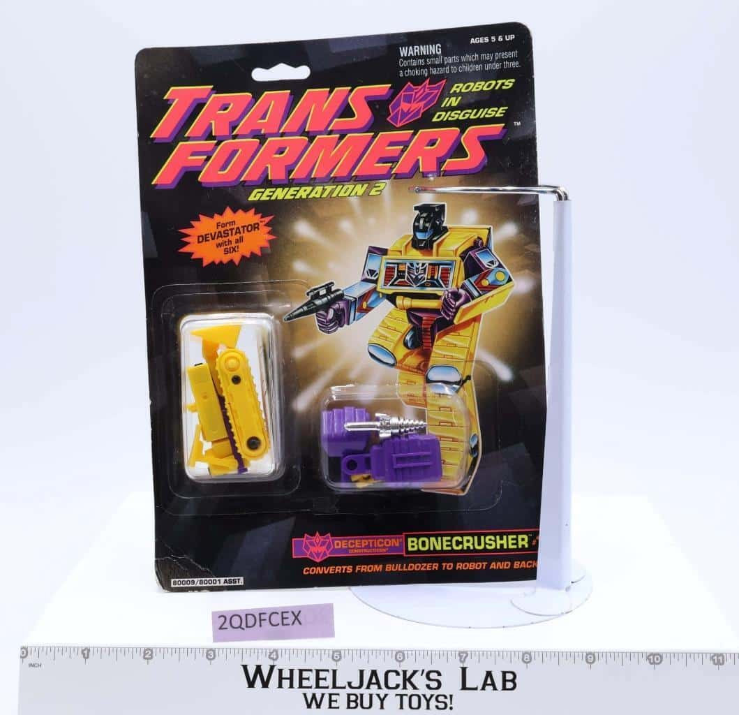 Bonecrusher Constructicon G2 Transformers 1992 Hasbro Action Figure ...