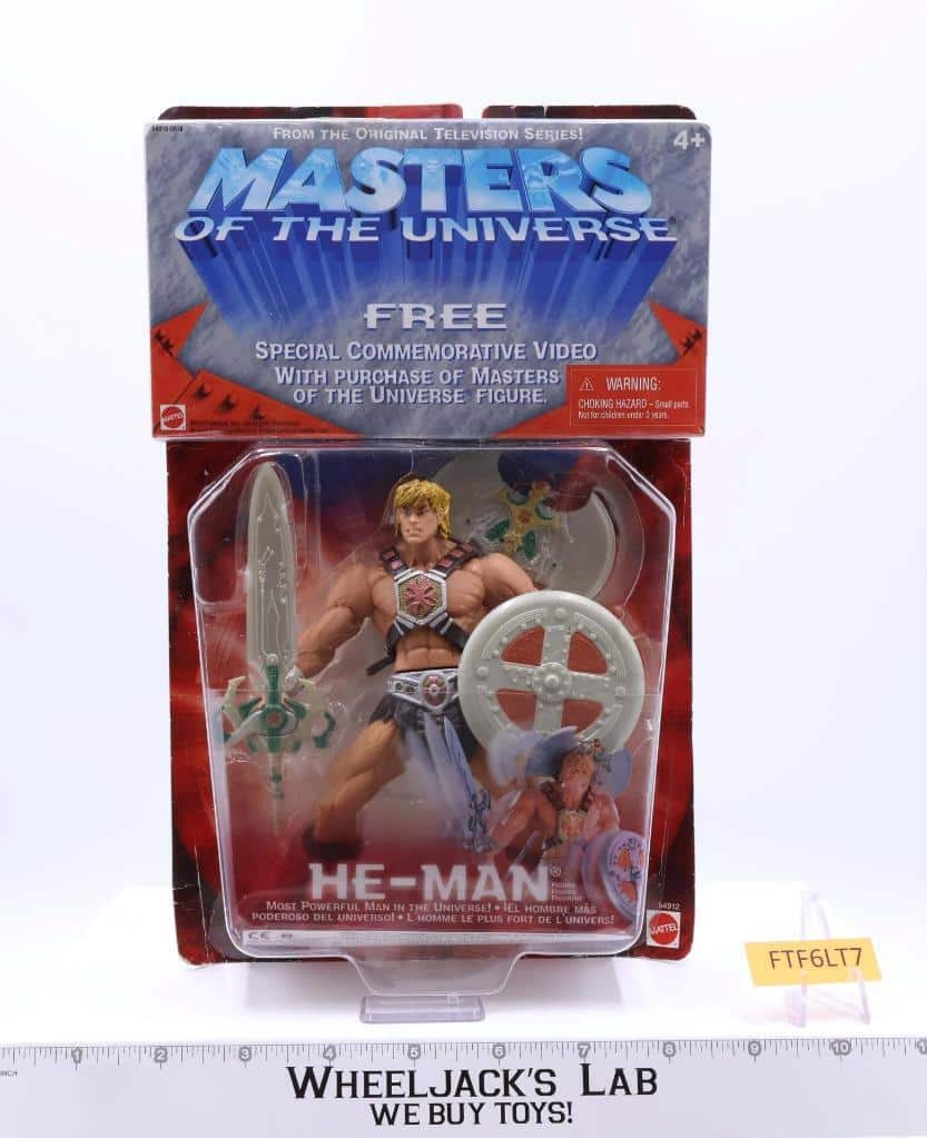 He-Man 200X MOTU Masters Of The Universe Mattel 2001 Action Figure NEW ...