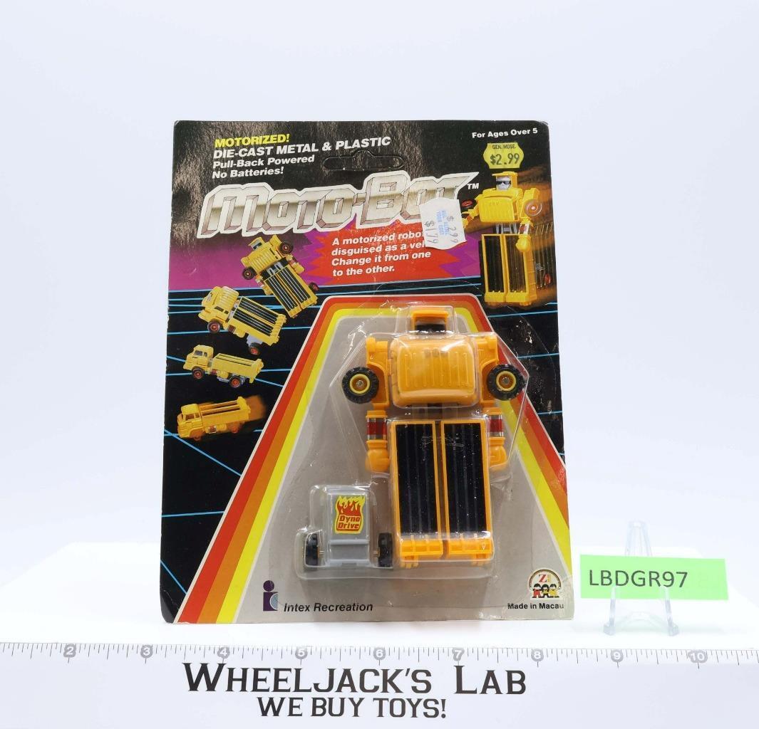 Dump Truck Moto-Bot 1984 Intex Vintage Action Figure NEW MOSC SEALED ...