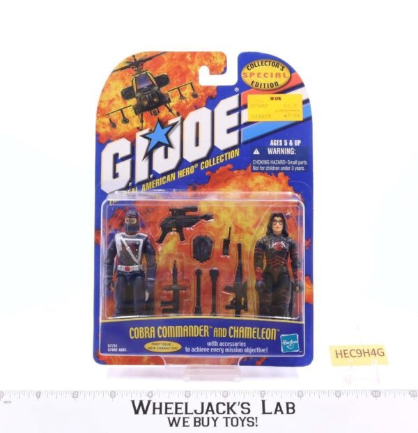 Cobra Commander & Chameleon GI Joe Collector's Special Edition 2000 Hasbro MOSC - Wheeljack's Lab