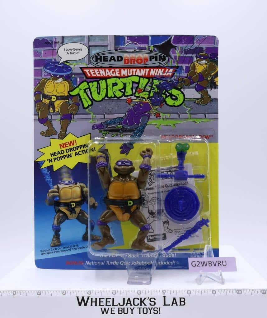 Head Droppin' Don Teenage Mutant Ninja Turtle TMNT Playmates NEW MOSC ...