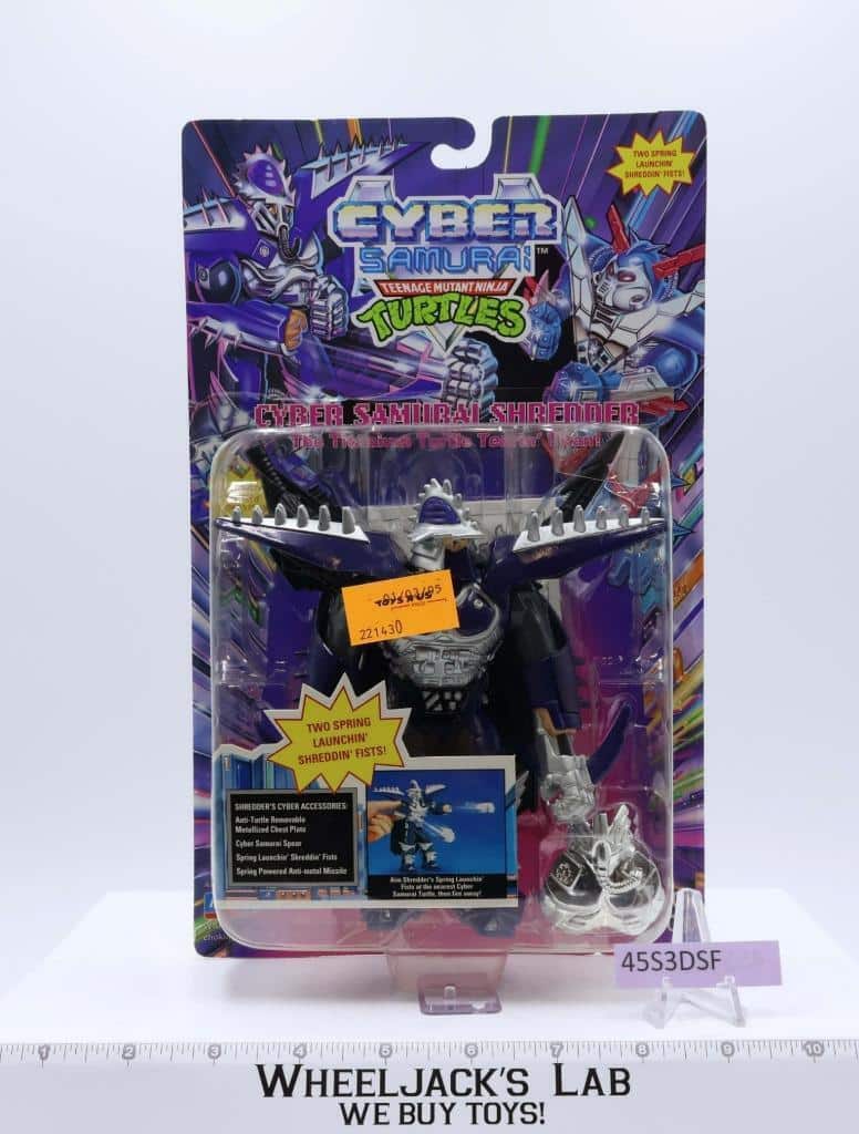 Cyber Samurai Shredder Teenage Mutant Ninja Turtles TMNT 1994 Playmates ...
