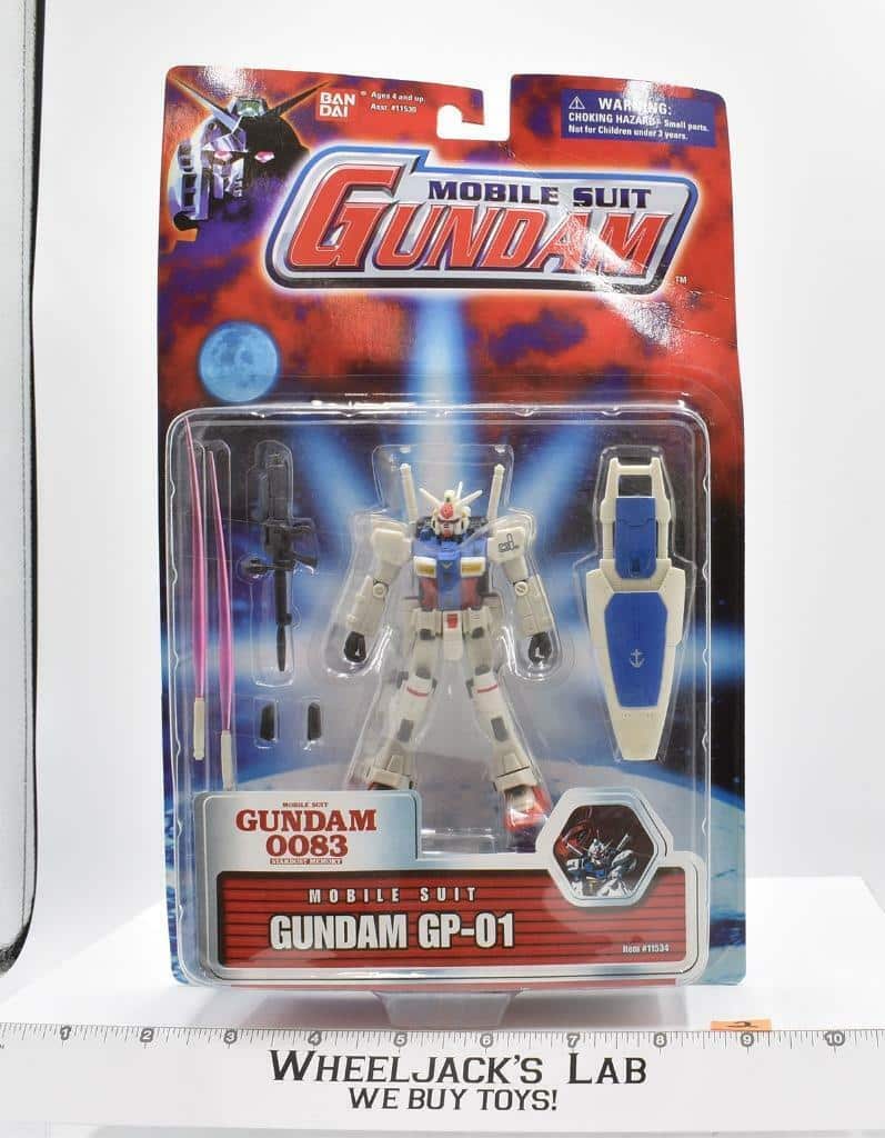 Gundam GP-01 #2 Deluxe Edition Mobile Suit Gundam 2001 Bandai NEW MOSC - Wheeljack's Lab