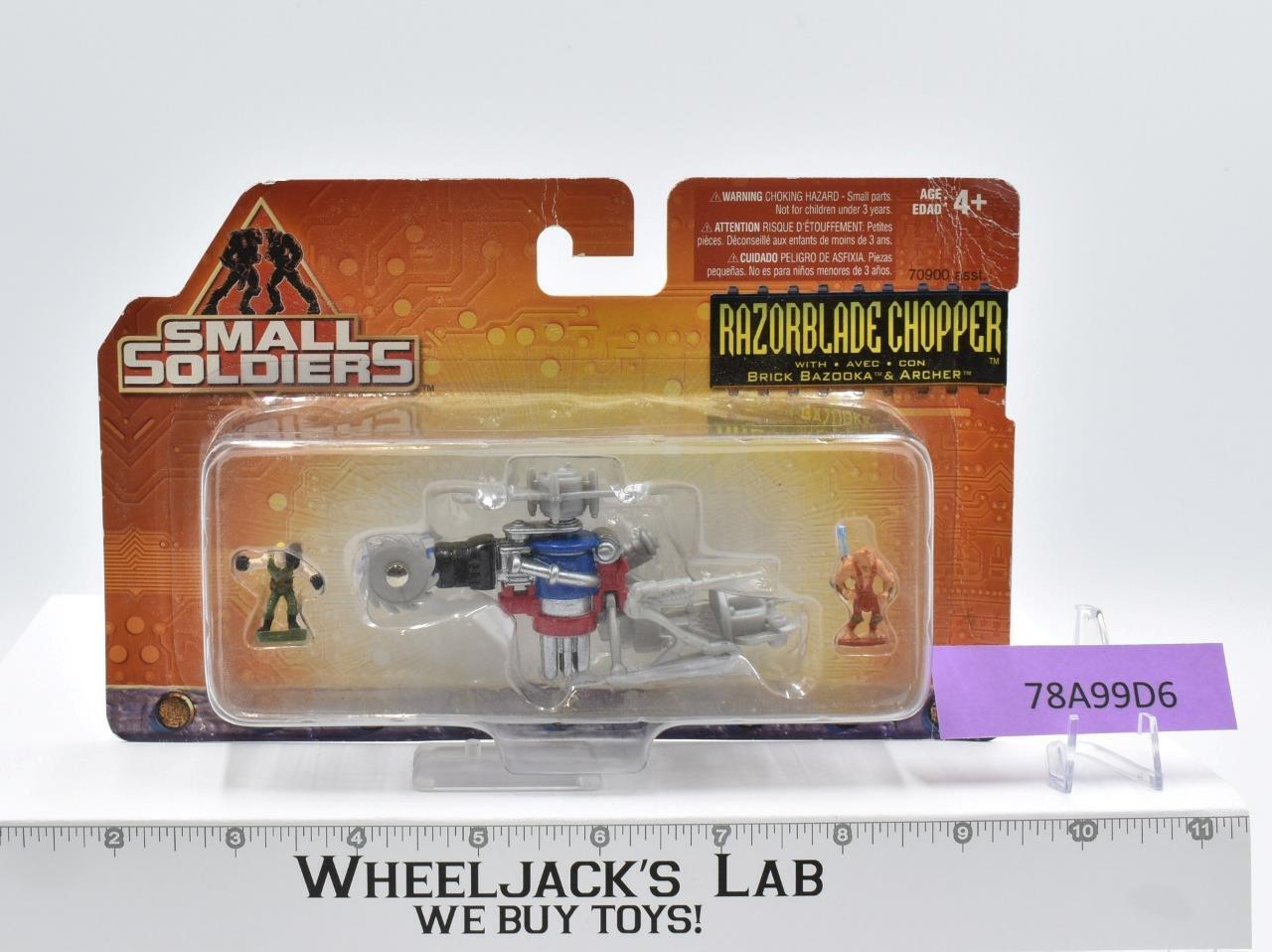Razorblade Chopper W/ Brick Bazooka Small Soldiers 1998 Kenner NEW MOSC ...
