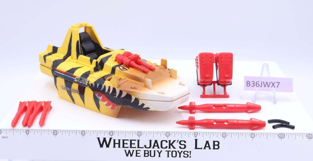 Tiger Fish 100% Complete GI Joe Tiger Force 1989 Hasbro Vehicle Action ...