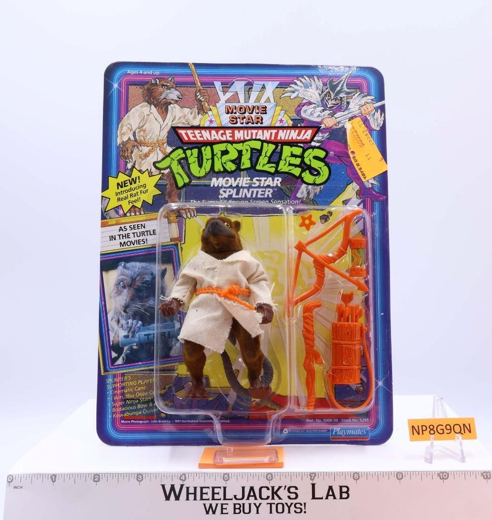 Movie Star Splinter Teenage Mutant Ninja Turtles TMNT 1992 Playmates ...