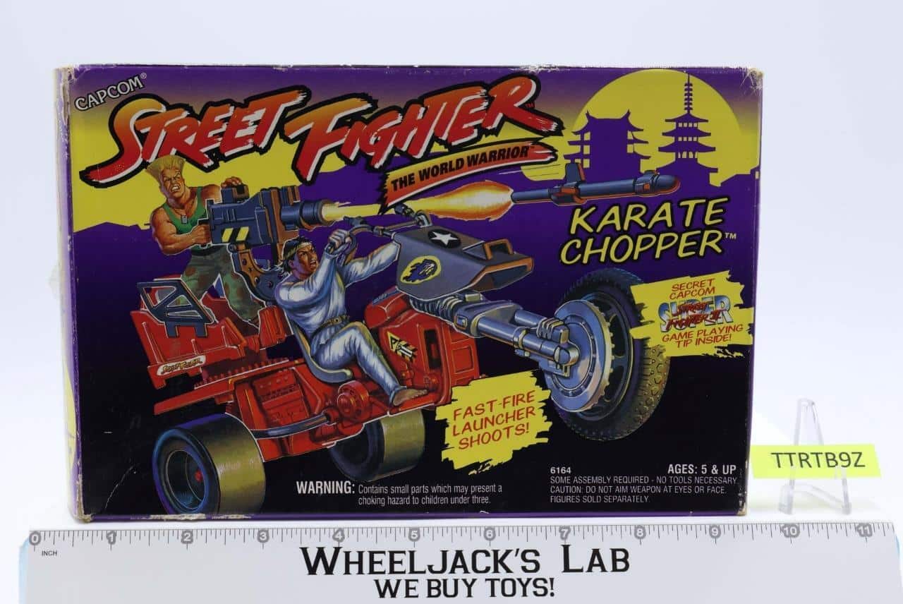 Karate Chopper 100% Complete GI Joe Street Fighter 1993 Hasbro Figure ...