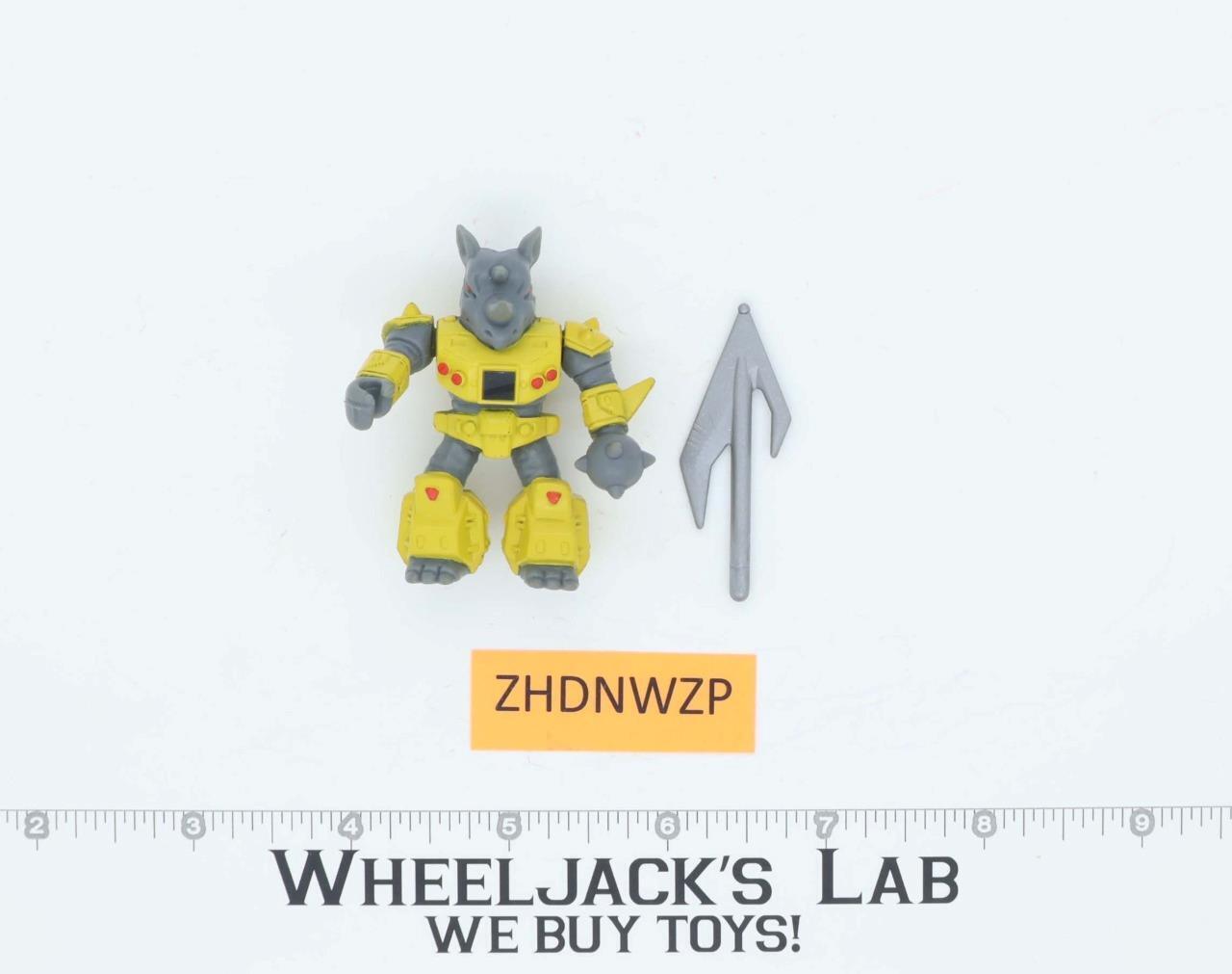 #9 Rocky Rhino Battle Beasts 100% Complete Hasbro 1986 Vintage Action ...