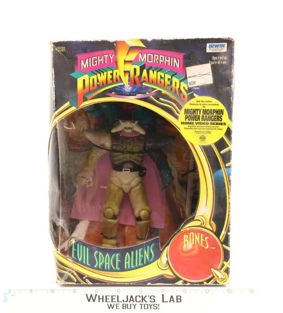 Bones Evil Space Alien Mighty Morphin Power Rangers 1994 Bandai Action ...