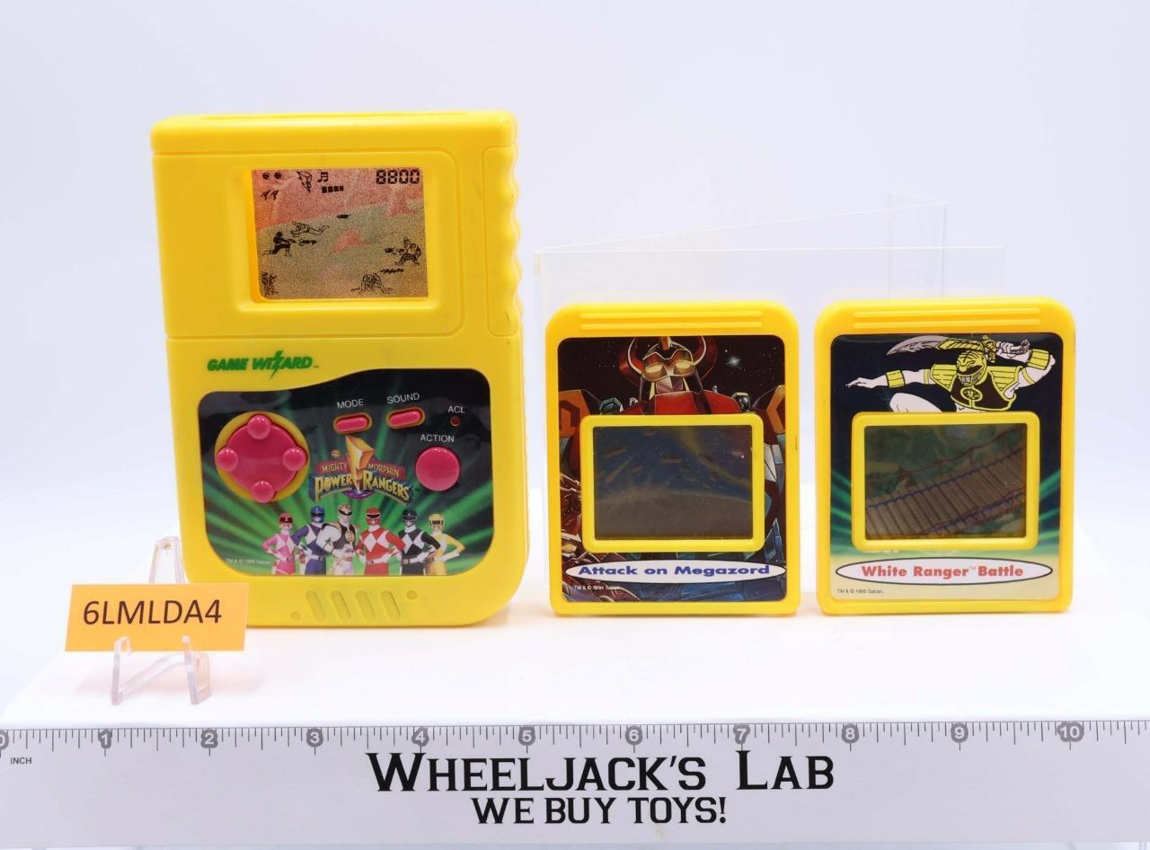 Power Rangers Game Wizard + 2 Game Cartridges 1994 Micro Games of ...