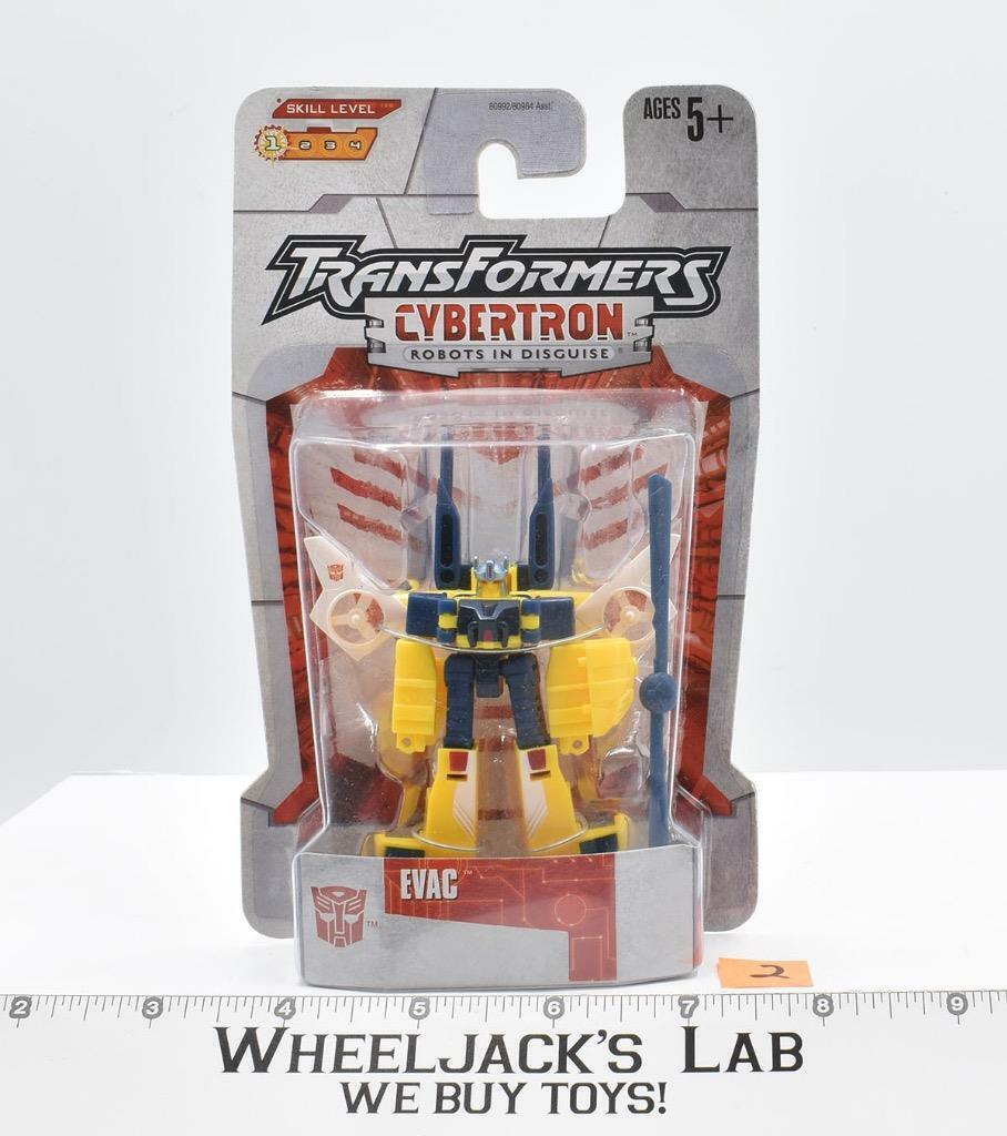 Evac #2 Cybertron Transformers Robots in Disguise 2005 Hasbro MOSC NEW ...