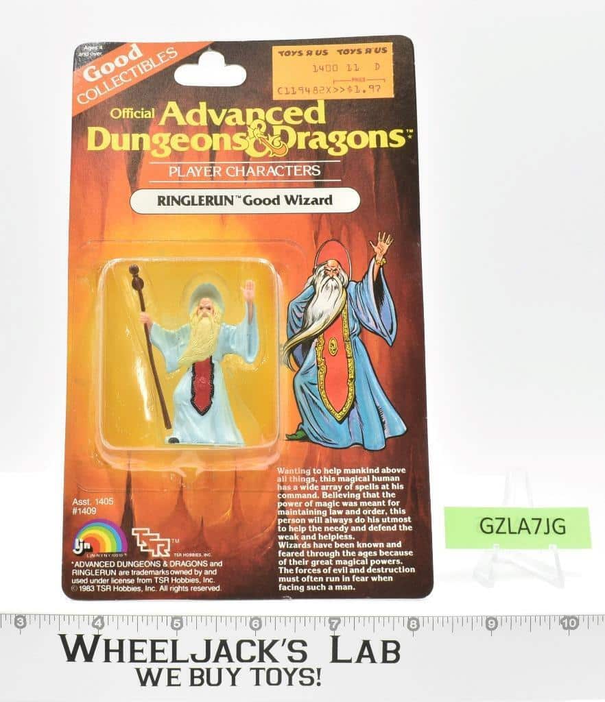 Ringlerun Good Wizard 2" Advanced Dungeons & Dragons 1983 LJN NEW MOSC ...