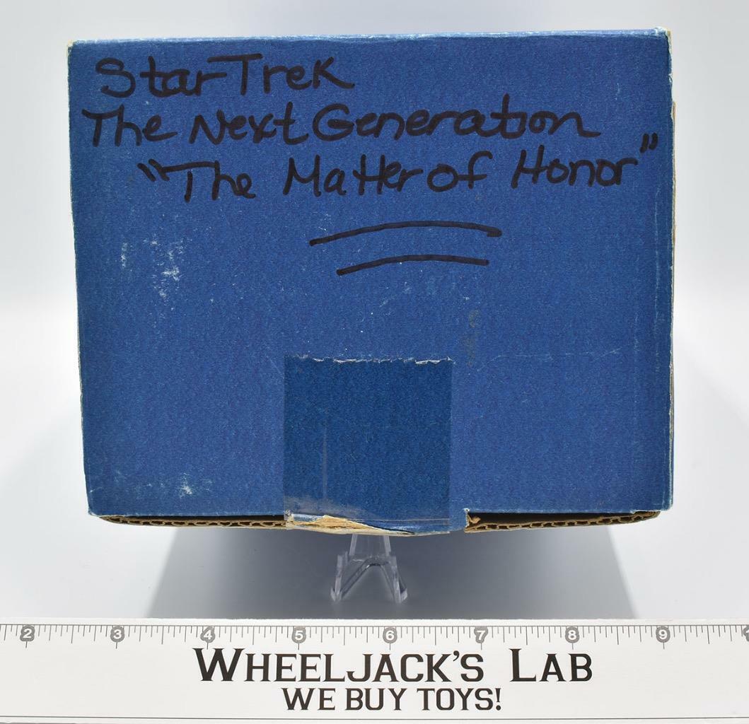 Star Trek Next Generation "A Matter of Honor" Pewter Figure Stein 1997 ...