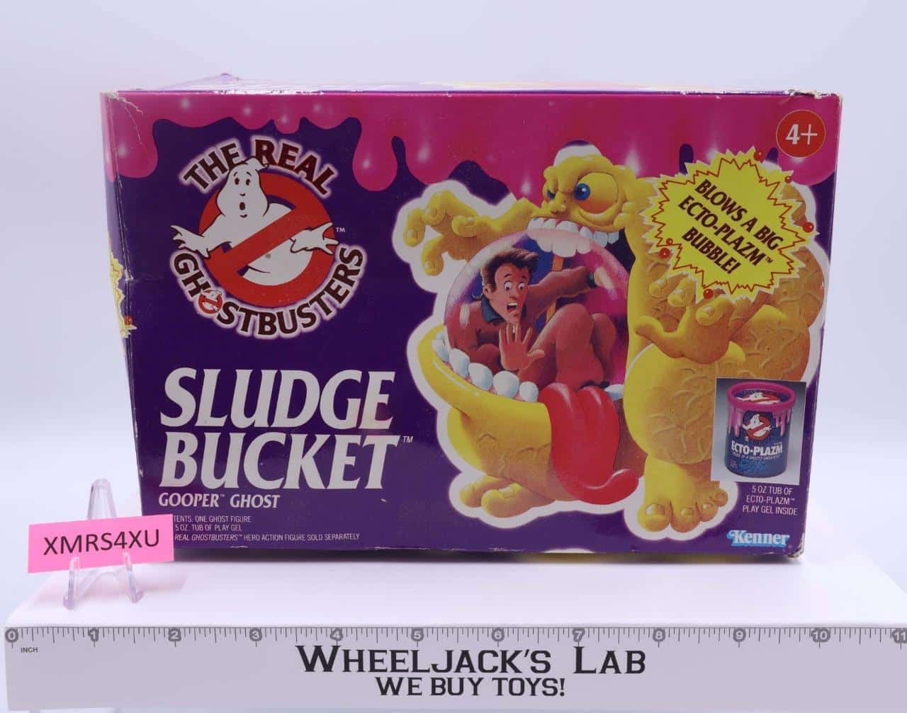 Sludge Bucket W/ Gooper Ghost Complete W/Box The Real Ghostbusters 1987 ...